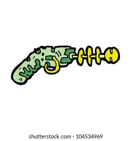 Cartoon Ray Gun Stock Vector (Royalty Free) 104534969 | Shutterstock