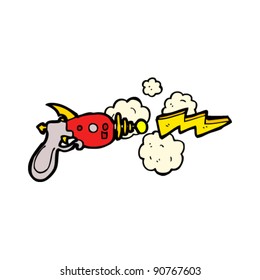Cartoon Ray Gun Stock Vector (Royalty Free) 124654798