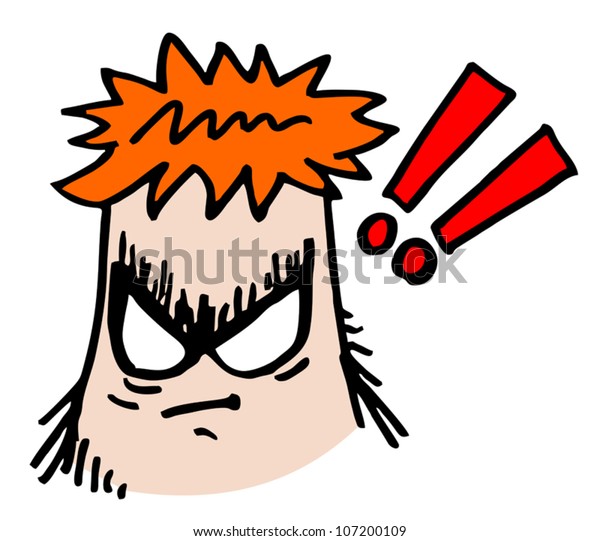 Cartoon Rebel Style Stock Vector (Royalty Free) 107200109 | Shutterstock