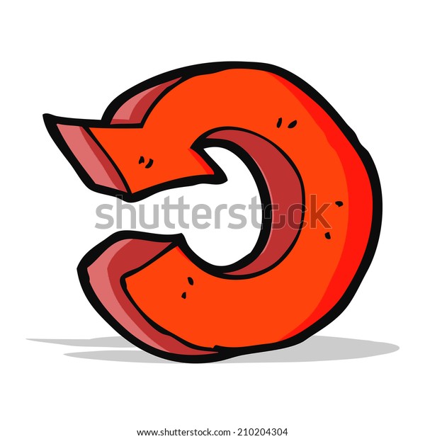 Cartoon Recycling Symbol Stock Vector (Royalty Free) 210204304 ...