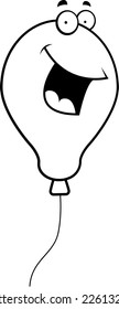 Cartoon Red Balloon Smiling Happy 스톡 벡터(로열티 프리) 226132603 | Shutterstock