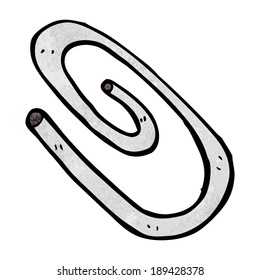Cartoon Red Paperclip Stock Vector (Royalty Free) 186657926 | Shutterstock