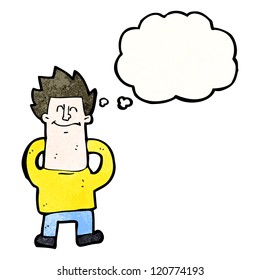 Cartoon Man Relaxing Stock Vector (Royalty Free) 85677787