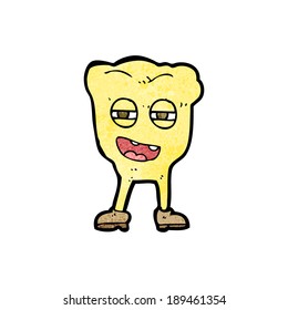 Cartoon Rotten Tooth Character Stock Vector (Royalty Free) 189461354 ...