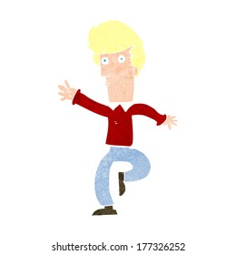 Cartoon Rushing Man Stock Vector (Royalty Free) 177326252 | Shutterstock