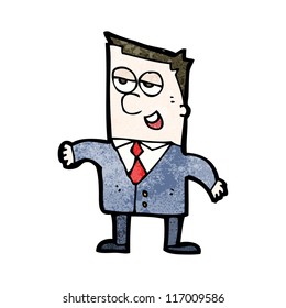 Cartoon Salesman Stock Vector (Royalty Free) 117009586 | Shutterstock