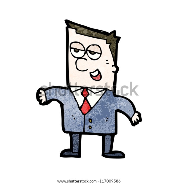 Cartoon Salesman Stock Vector (Royalty Free) 117009586 | Shutterstock