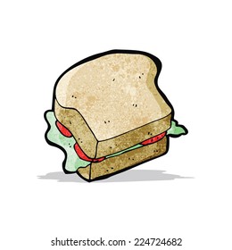 Cartoon Sandwich Stock Vector (Royalty Free) 224724682