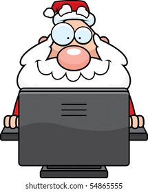 6,229 Santa On Computer Stock Vectors, Images & Vector Art | Shutterstock