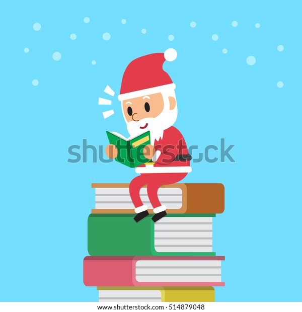 Cartoon Santa Claus Reading Book Stock Vector (Royalty Free) 514879048 Cartoon Santa Claus Reading Book Stock Vector (Royalty Free) 514879048