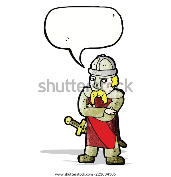 Cartoon Saxon Warrior Stock Vector (Royalty Free) 221084305 | Shutterstock