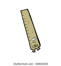 Measuring Ruler Cartoon Character Stock Illustration 139624985