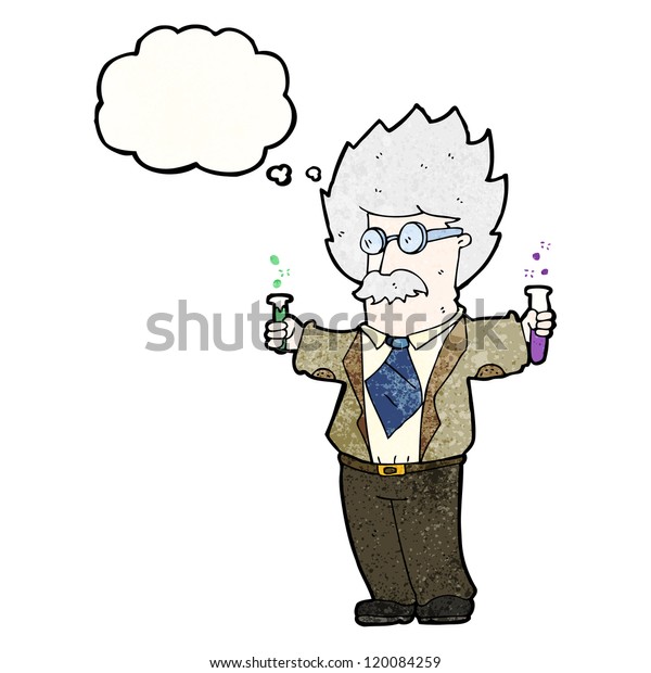 Cartoon Science Teacher Stock Vector (Royalty Free) 120084259 ...
