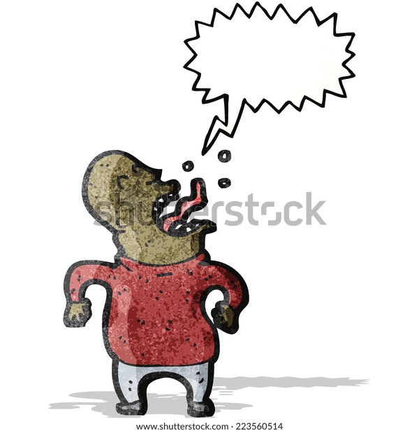 Cartoon Screaming Man Stock Vector (Royalty Free) 223560514 | Shutterstock