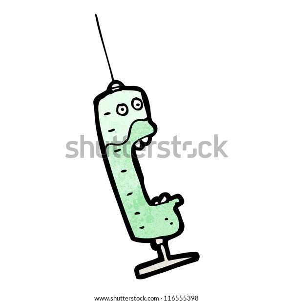 Cartoon Screaming Needle Stock Vector (Royalty Free) 116555398 ...