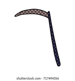 Cartoon Scythe Stock Vector (Royalty Free) 717494356 | Shutterstock