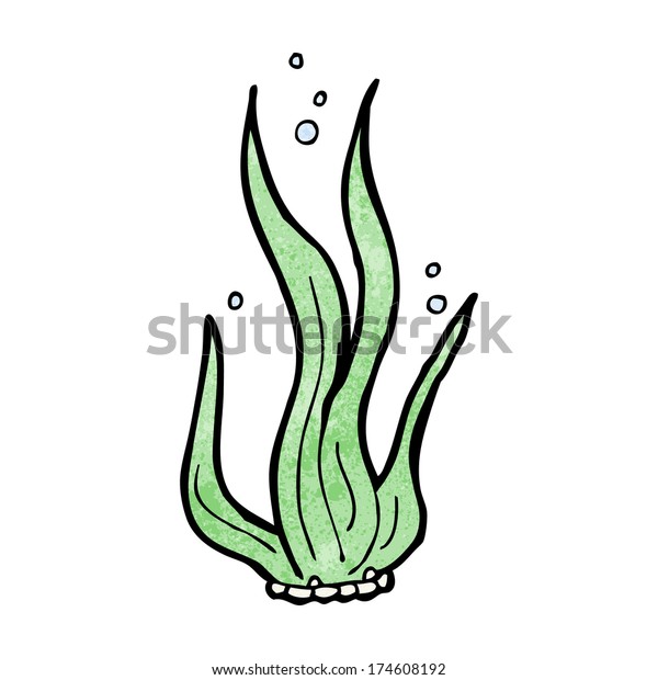 Cartoon Seaweed Stock Vector (Royalty Free) 174608192