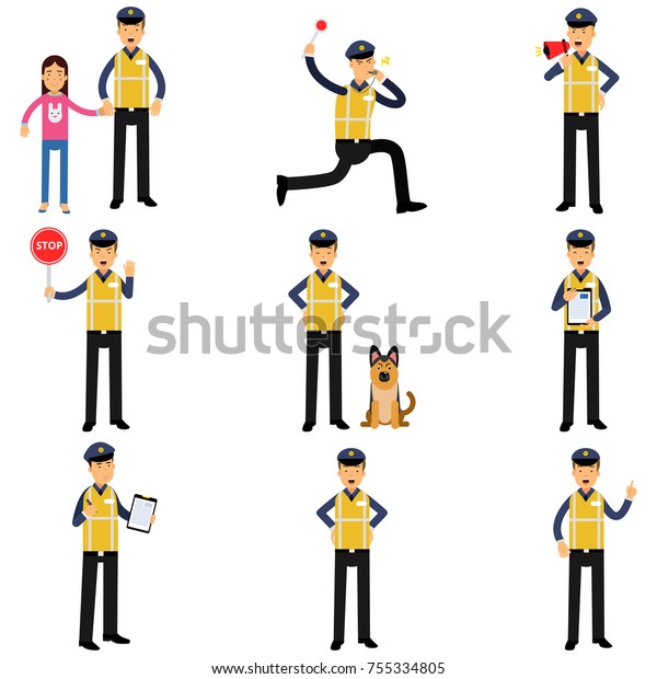 403 Police Man Screaming On A Megaphone Images, Stock Photos & Vectors ...