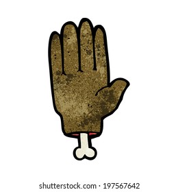 Cartoon Severed Hand Stock Vector (Royalty Free) 197567642 | Shutterstock