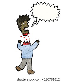 Cartoon Severed Head Stock Vector (Royalty Free) 120781612 | Shutterstock