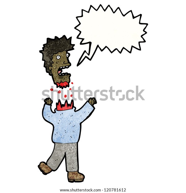 Cartoon Severed Head Stock Vector (Royalty Free) 120781612 | Shutterstock