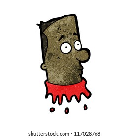 Cartoon Severed Head Man: เวกเตอร์สต็อก (ปลอดค่าลิขสิทธิ์) 117028768 ...