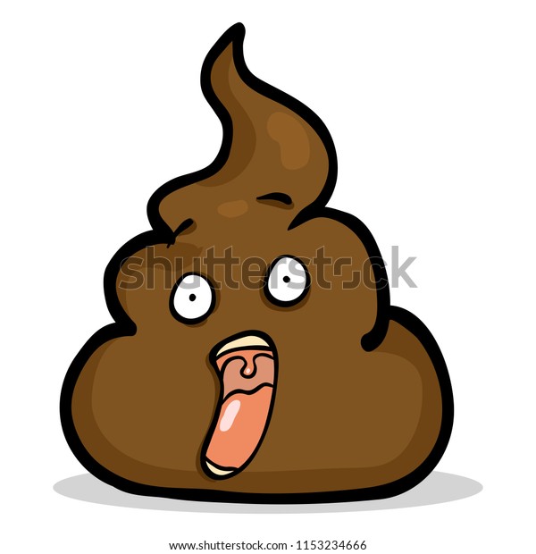 Cartoon Shit Character Stock Vector (Royalty Free) 1153234666 ...