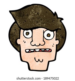 Cartoon Shocked Face Stock Vector (Royalty Free) 189475022 | Shutterstock