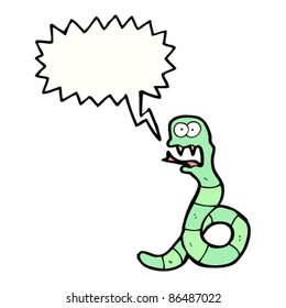 Cartoon Shocked Snake Stock Vector (Royalty Free) 86487022 | Shutterstock