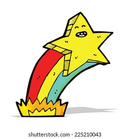 Shooting Star Cartoon Stock Vector (Royalty Free) 63737566