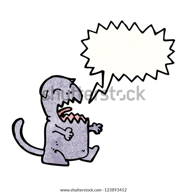 Cartoon Shouting Cat Stock Vector (Royalty Free) 123893452 | Shutterstock