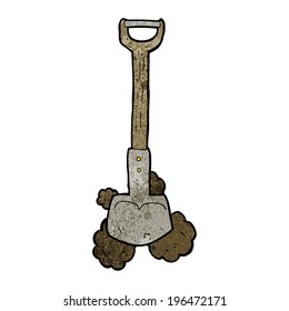Cartoon Shovel Stock Vector (Royalty Free) 198513887