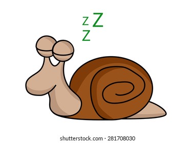 1,414 Sleep snail Images, Stock Photos & Vectors | Shutterstock