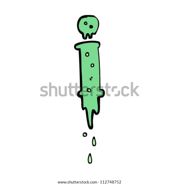 Cartoon Slimy Letter Stock Vector (Royalty Free) 112748752 | Shutterstock