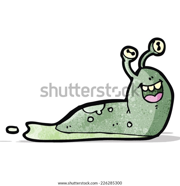Cartoon Slug Stock Vector (Royalty Free) 226285300