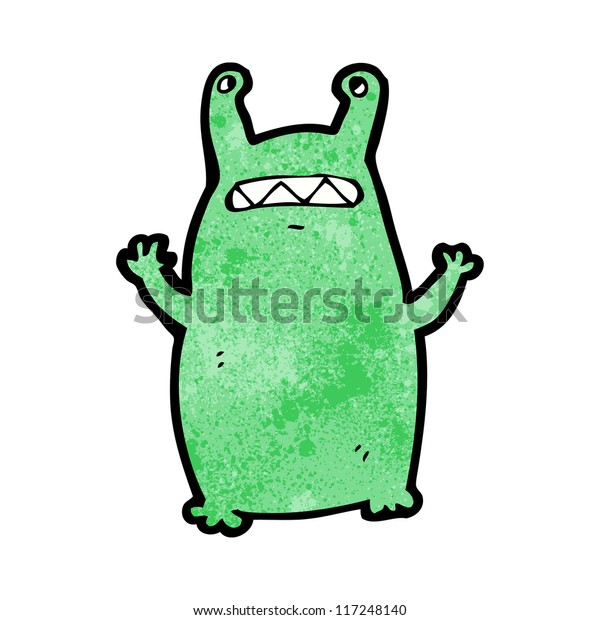 Cartoon Slug Alien Monster Stock Vector (Royalty Free) 117248140 ...