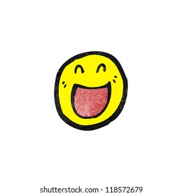 Cartoon Smiling Face Stock Vector (Royalty Free) 118572679 | Shutterstock
