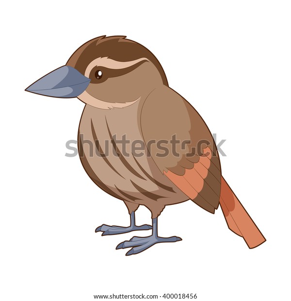 Cartoon Smiling Xenops Stock Vector (Royalty Free) 400018456 | Shutterstock