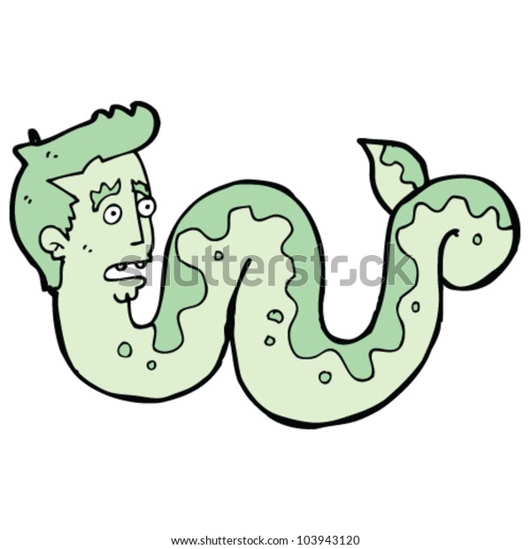 Cartoon Snake Man Stock Vector (Royalty Free) 103943120 | Shutterstock