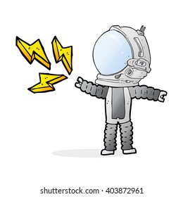 Cartoon Space Man Stock Vector (Royalty Free) 403872961 | Shutterstock