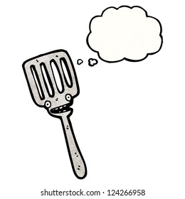 Cartoon Spatula Stock Vector (Royalty Free) 124266958 | Shutterstock