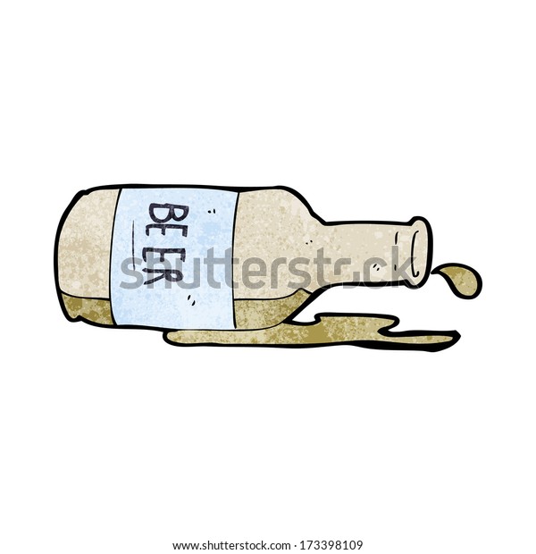 Cartoon Spilled Beer Stock Vector (Royalty Free) 173398109 | Shutterstock