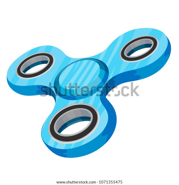 Cartoon Spinners Isolated On White Background Stock Vector (Royalty ...