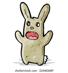 Scary Bunny Cartoon: เวกเตอร์สต็อก (ปลอดค่าลิขสิทธิ์) 73411165 ...