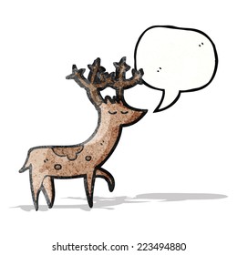 Cartoon Stag Stock Vector (Royalty Free) 223494880 | Shutterstock