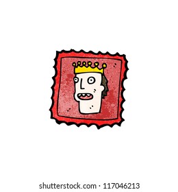 Cartoon Stamp Stock Vector (Royalty Free) 117046213 | Shutterstock