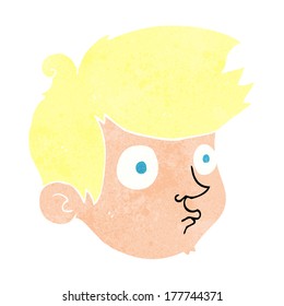 Cartoon Staring Boy Stock Vector (Royalty Free) 177744371 | Shutterstock