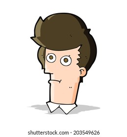 Cartoon Staring Face Stock Vector (Royalty Free) 203549626 | Shutterstock