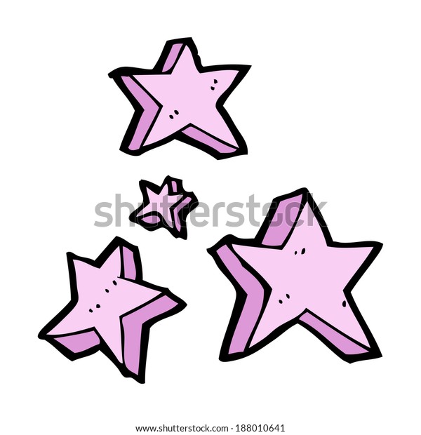 Cartoon Stars Stock Vector (Royalty Free) 188010641 | Shutterstock