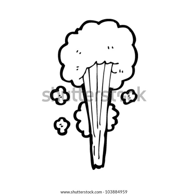 Cartoon Steam Stock Vector (Royalty Free) 103884959
